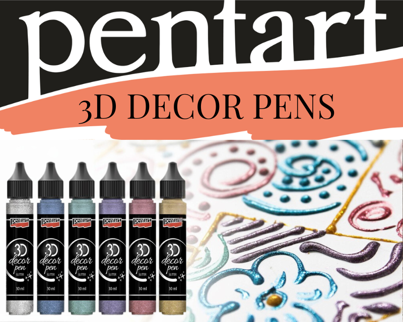 Pentart 3D Decor Pens | Rustic River Home (AfterPay & zipPay)