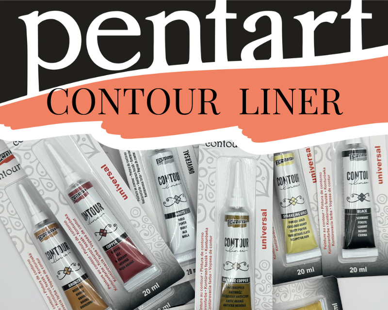 Pentart Contour Liner | Rustic River Home (AfterPay & zipPay)