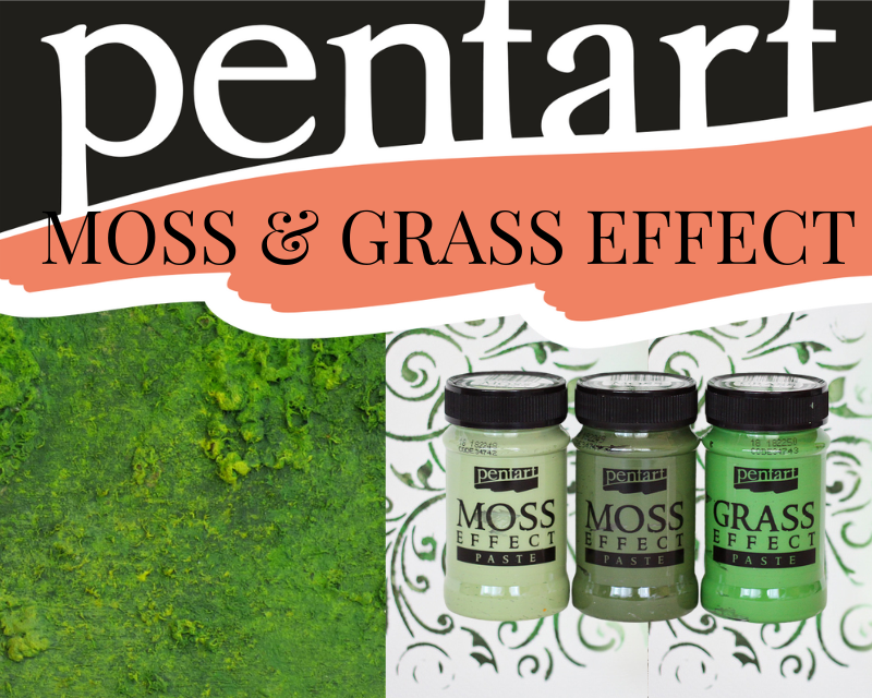 Pentart Moss & Grass Effect Paste | Rustic River Home (AfterPay & zip)