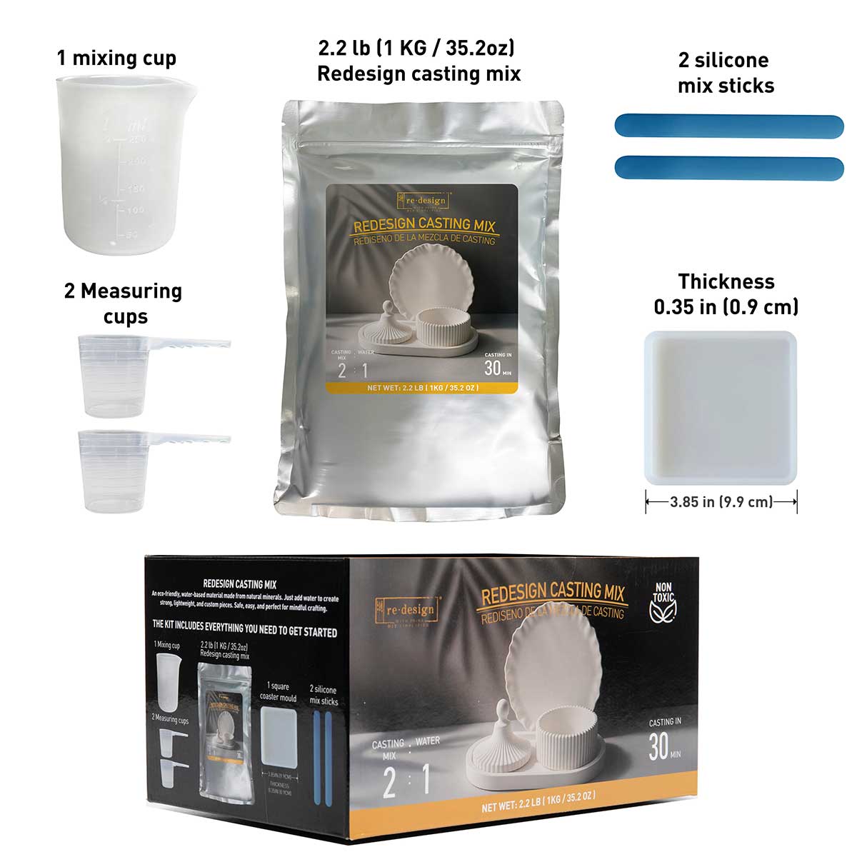 Redesign Casting Mix Kit - Rustic River Home (Afterpay & zipPay)